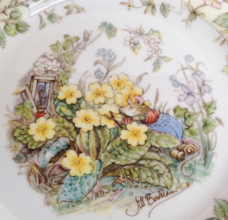 Nivag Collectables: Royal Doulton - Brambly Hedge: Spring Wall Plate ...