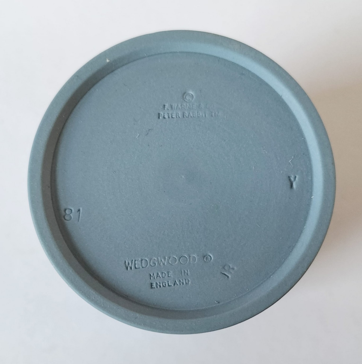 Nivag Collectables: Wedgwood - Blue Jasperware: Beatrix Potter Peter ...