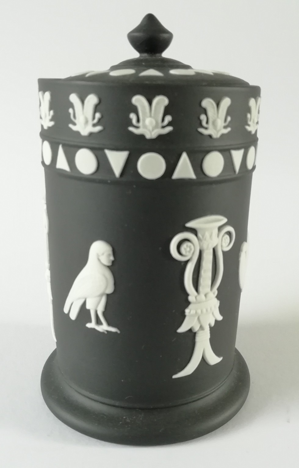 Nivag Collectables: Wedgwood - Black and White Jasperware: Egyptian Pot ...