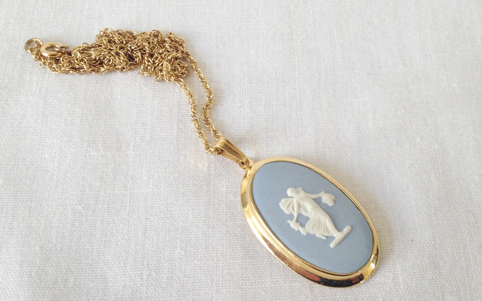 Nivag Collectables: Wedgwood - Blue Jasperware: Dancing Hours Pendant ...
